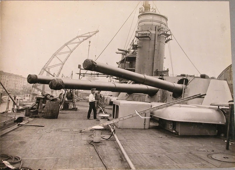 Pictures of Russian Battleship Gangut, 1911 ~ Vintage Everyday