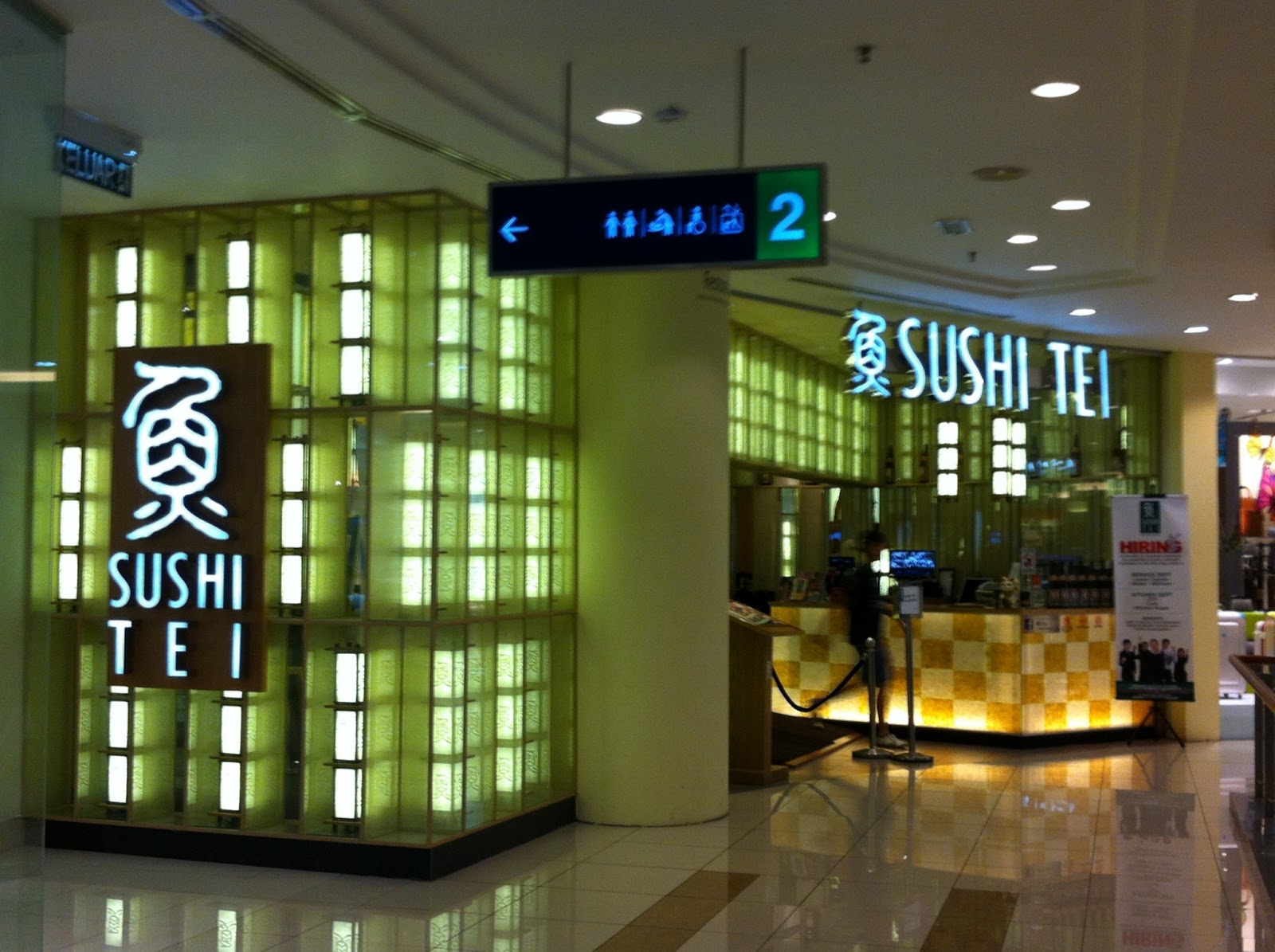 Our Journey : Penang Gurney Plaza - Sushi Tei Japanese Restaurants