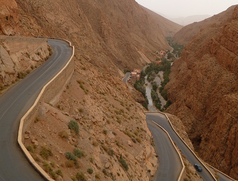 Gilles et lucette au Maroc: Le col du Tichka