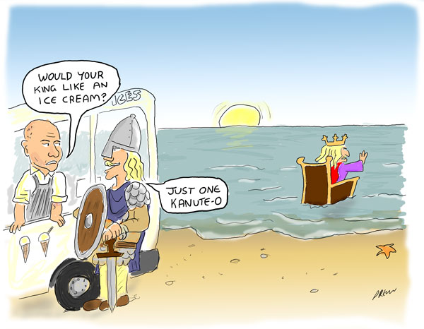 Cartoons I Drew: Canute-O