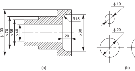 Teknologi Manufaktur: Cara Penyajian Diameter pada Gambar Teknik