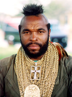 Ladybird Fashion: Ladybird's layering jewelry inspiration... Mr. T