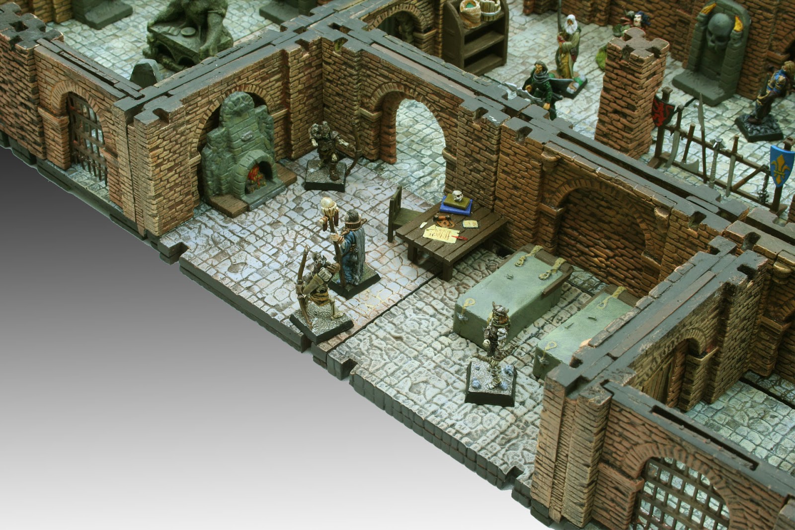 Wargame News and Terrain: Manorhouse Workshop: Plastic Dungeon ...