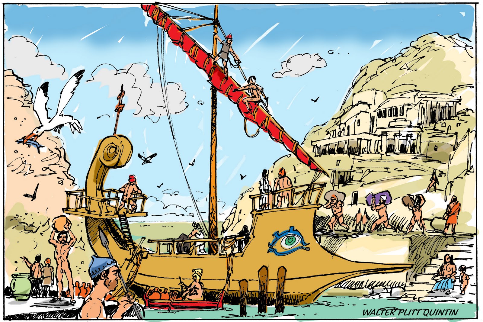 Time Trip: The Adventure Series: The Journey to Ancient Greece - Chapter 5