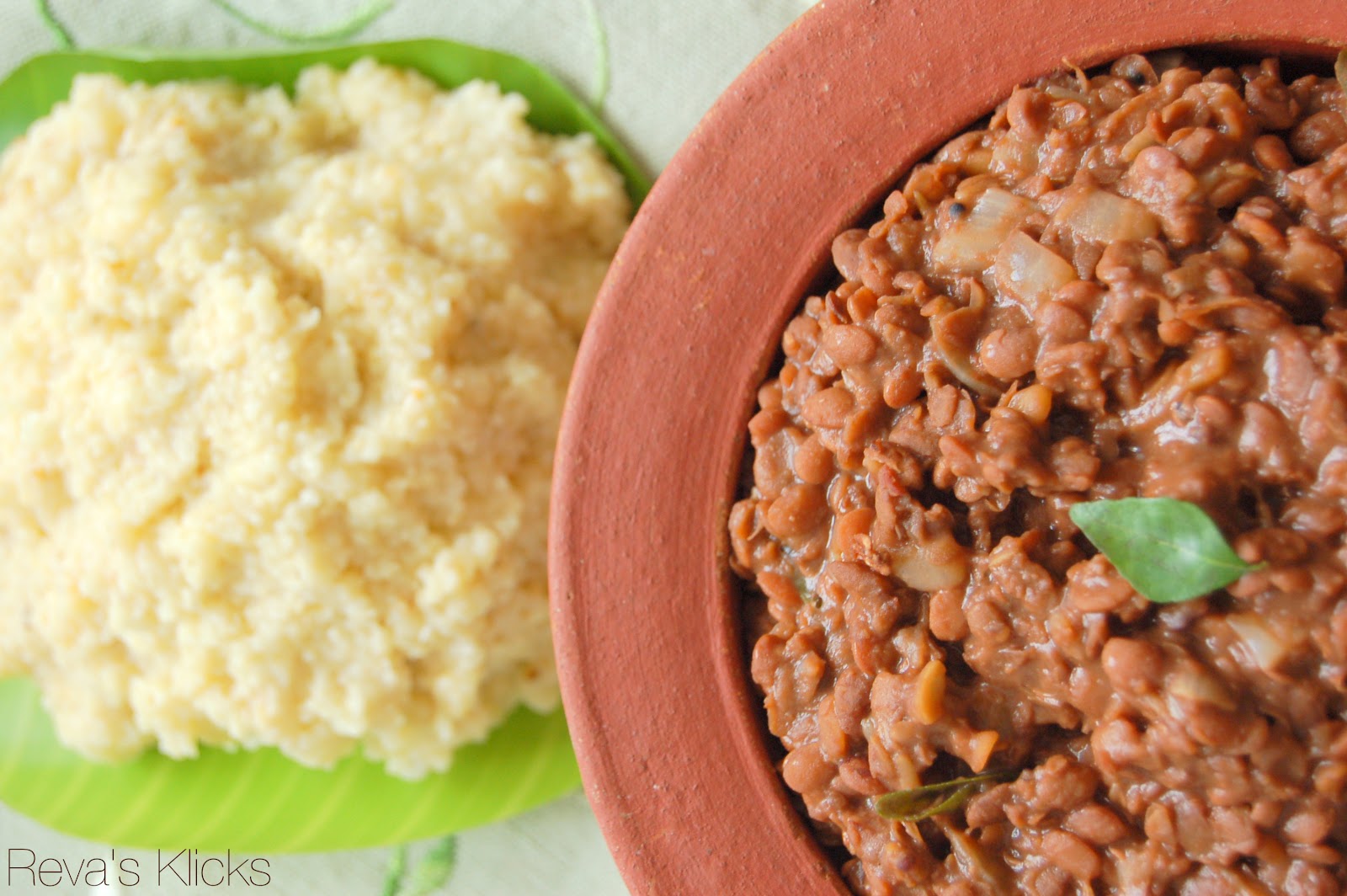 Kaarasaaram: Foxtail Millet with Horsegram Mash ... A Kongunad Special..