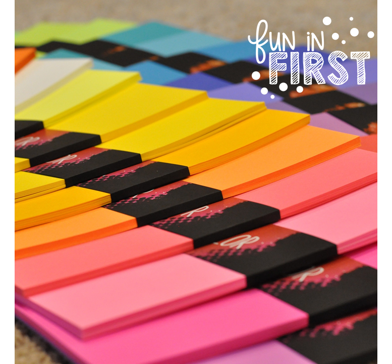 Back to School with #25DaysofColor from Astrobrights - Fun in First