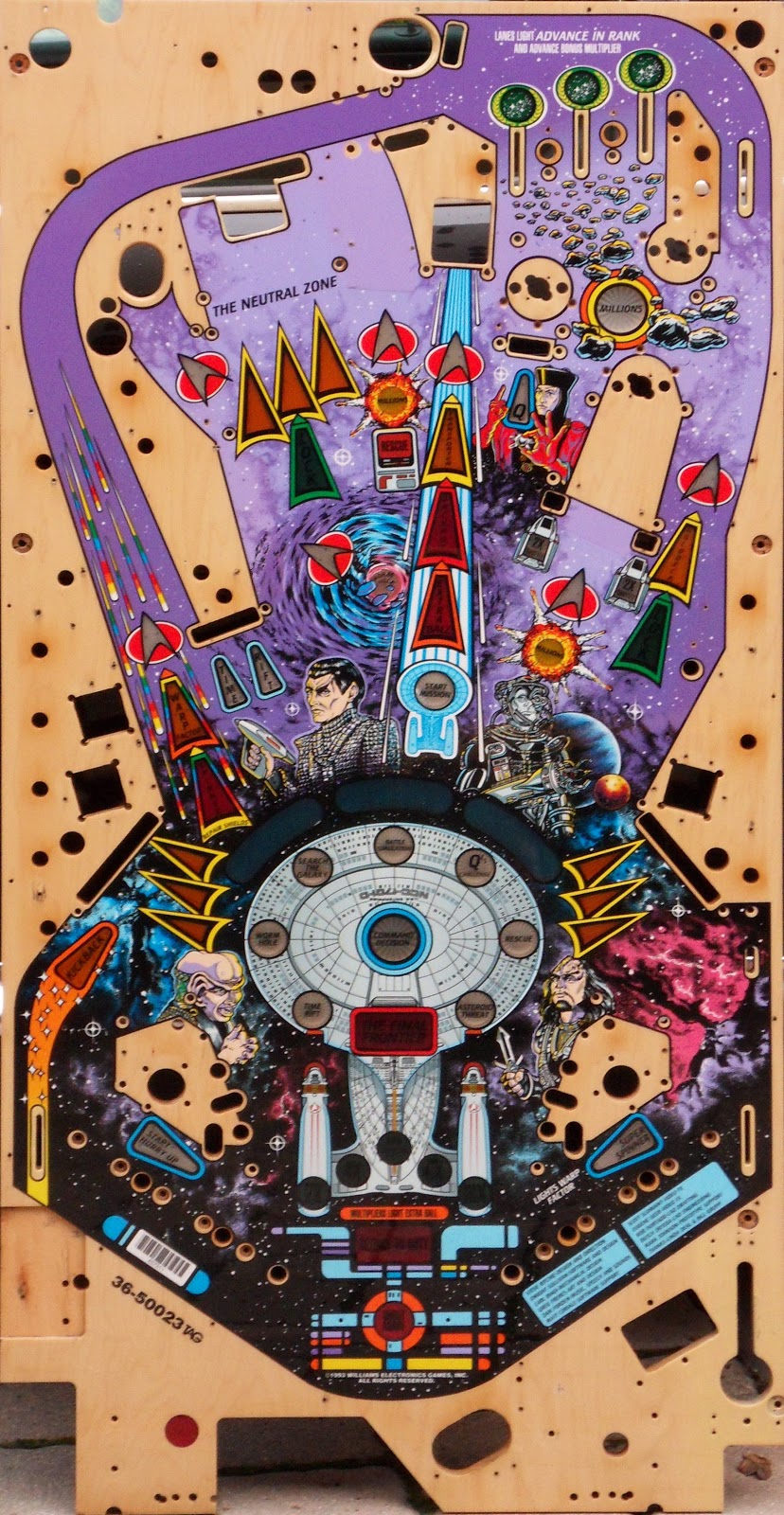 Original Pinball: Nº 3 Star Trek The Next Generation (Williams 1993)