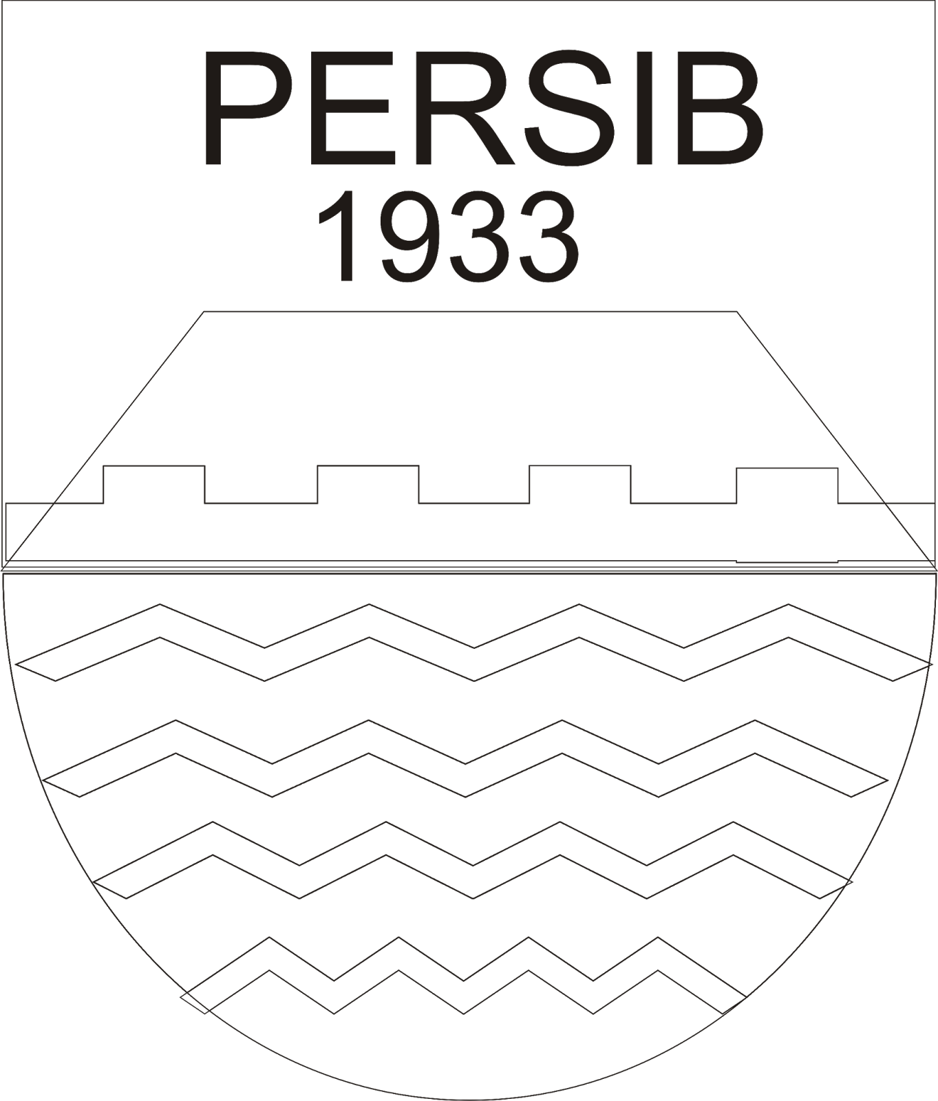 DANNY RAHADIAN: MEMBUAT LOGO PERSIB BANDUNG MENGGUNAKAN CORELDRAW
