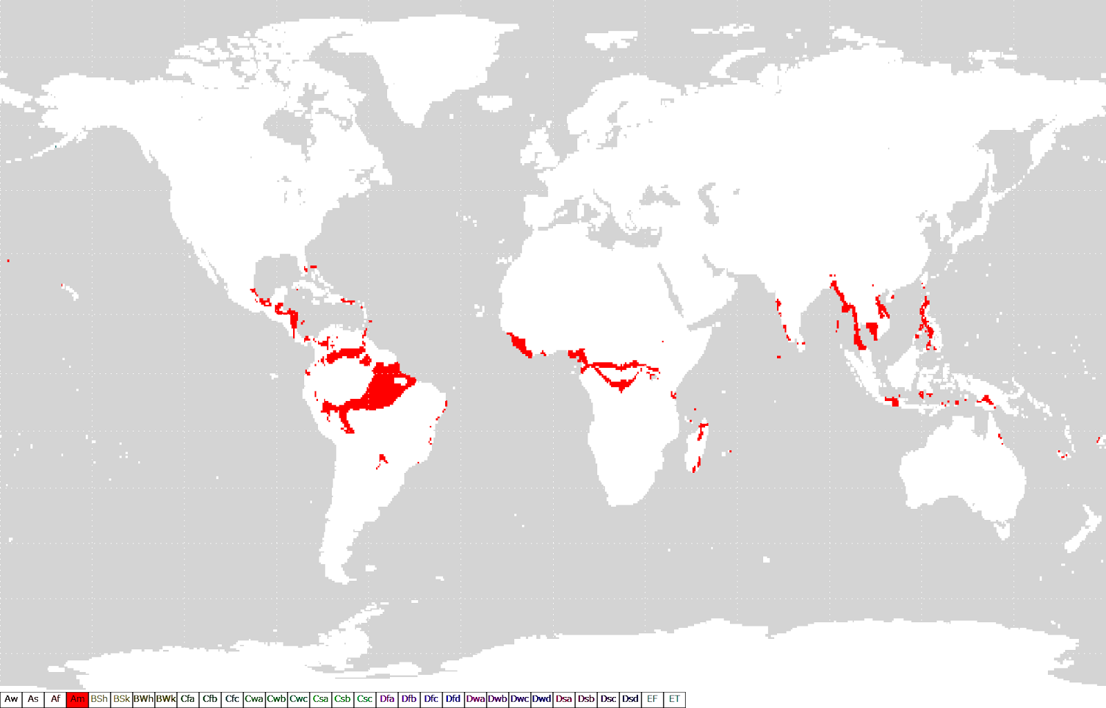 Cordillera de Los Andes: Monzón