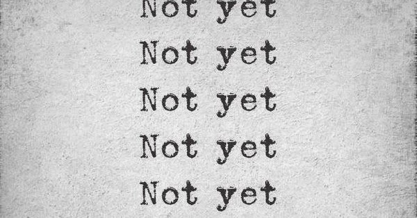 Sober in a Nightclub: Not yet, not yet...