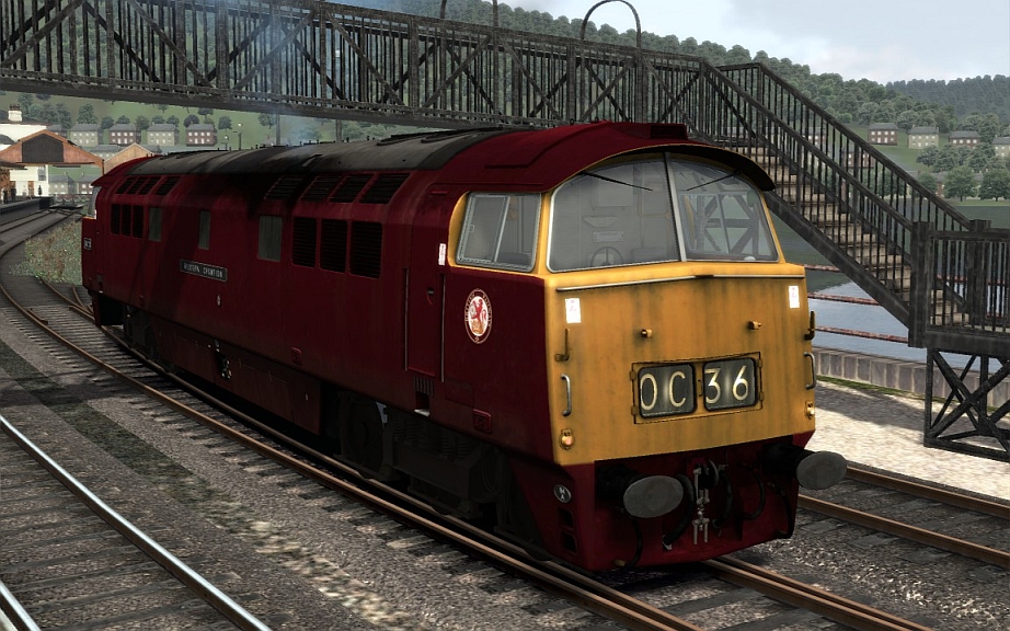 DPSimulation: Class 52 Maroon Full Yellow Repaint - Released