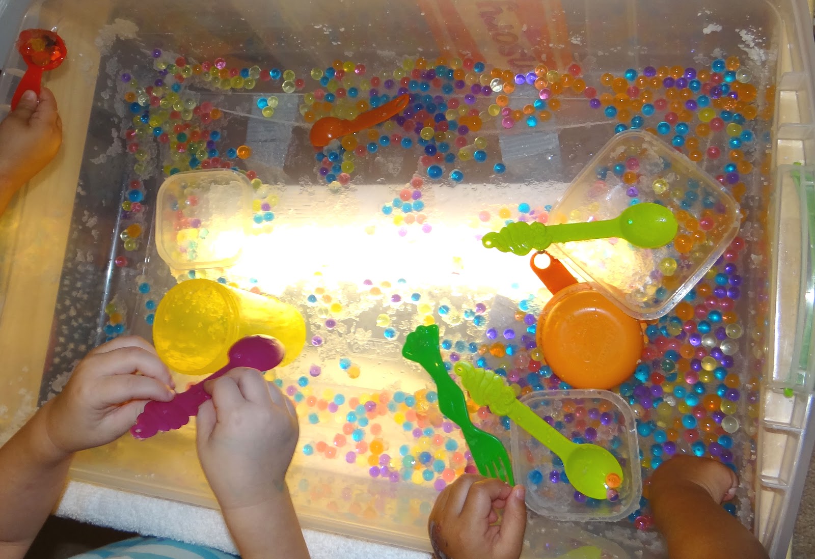 Whole Child Preschool: Sensory Day