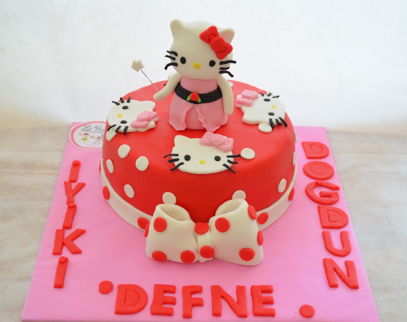 Le Bakery Butik Pasta: Hello Kitty Pastalar