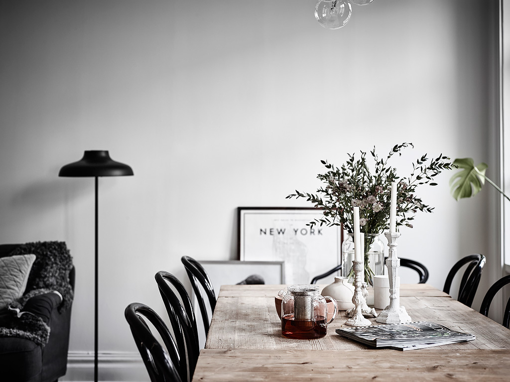 Nordenskiöldsgatan 30, Sober and elegant Swedish apartment