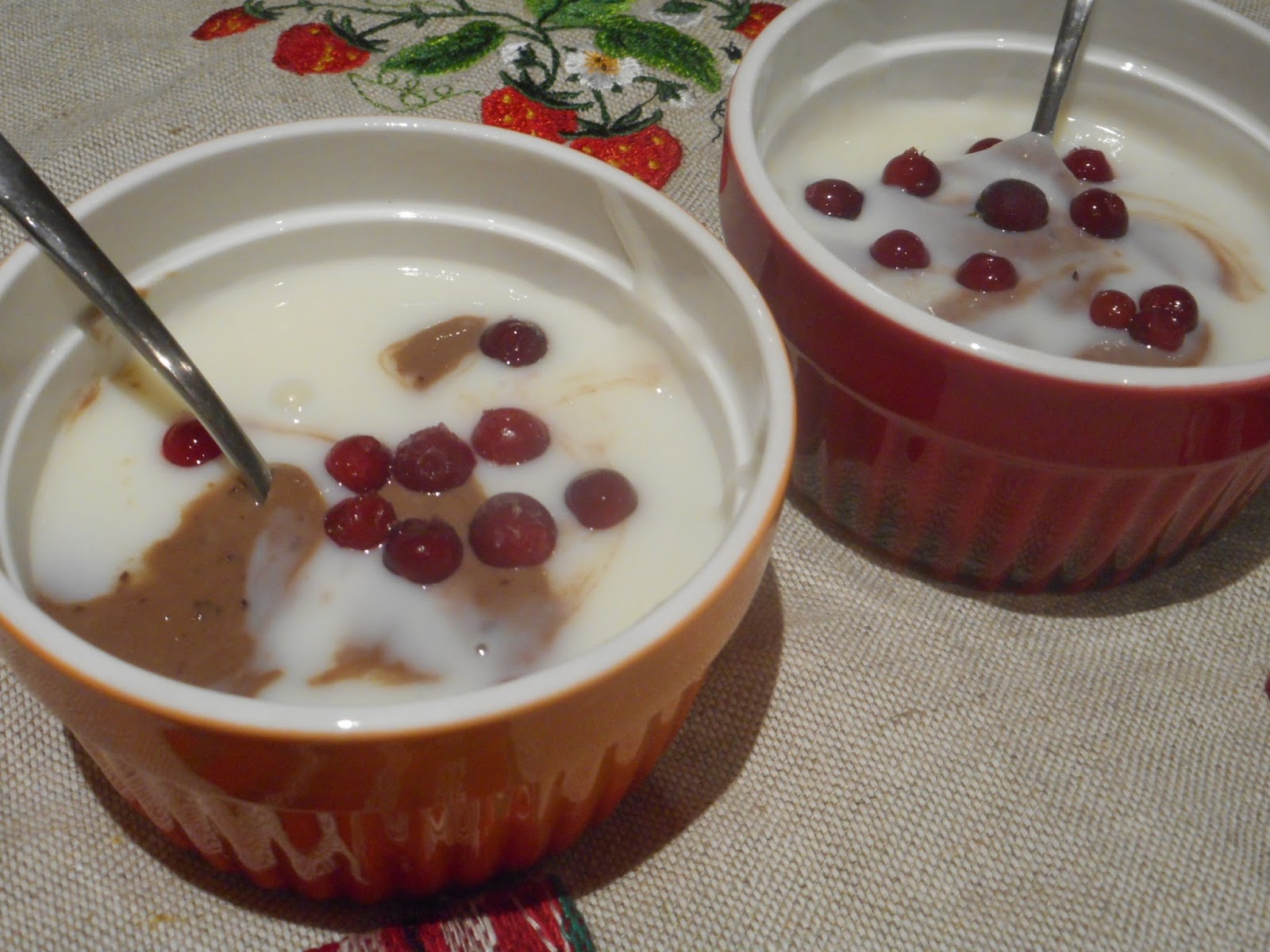 Tasub ise teha: Kahevärviline piimakissell