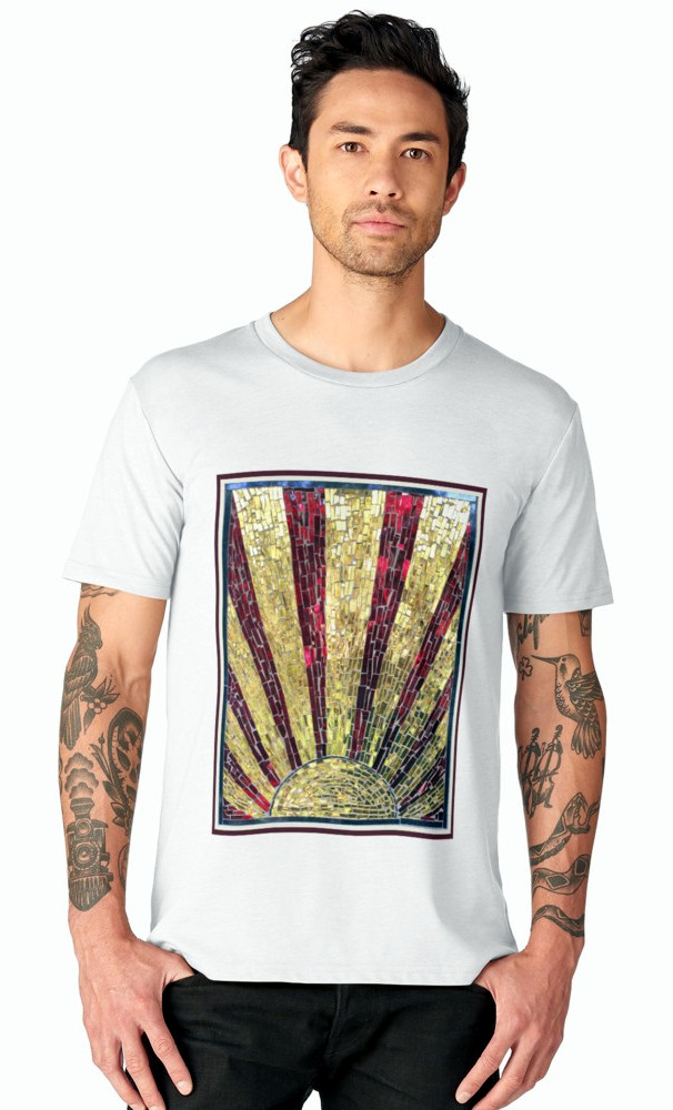 Rising Sun Mosaic, Men T-shirt