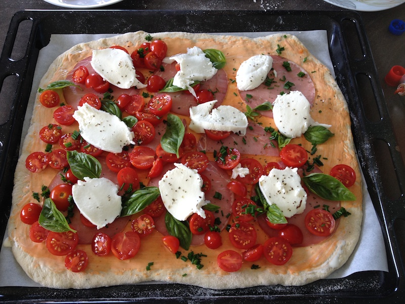 Les Astuces de Fée Paillette: Comment faire une pizza maison : recette ...