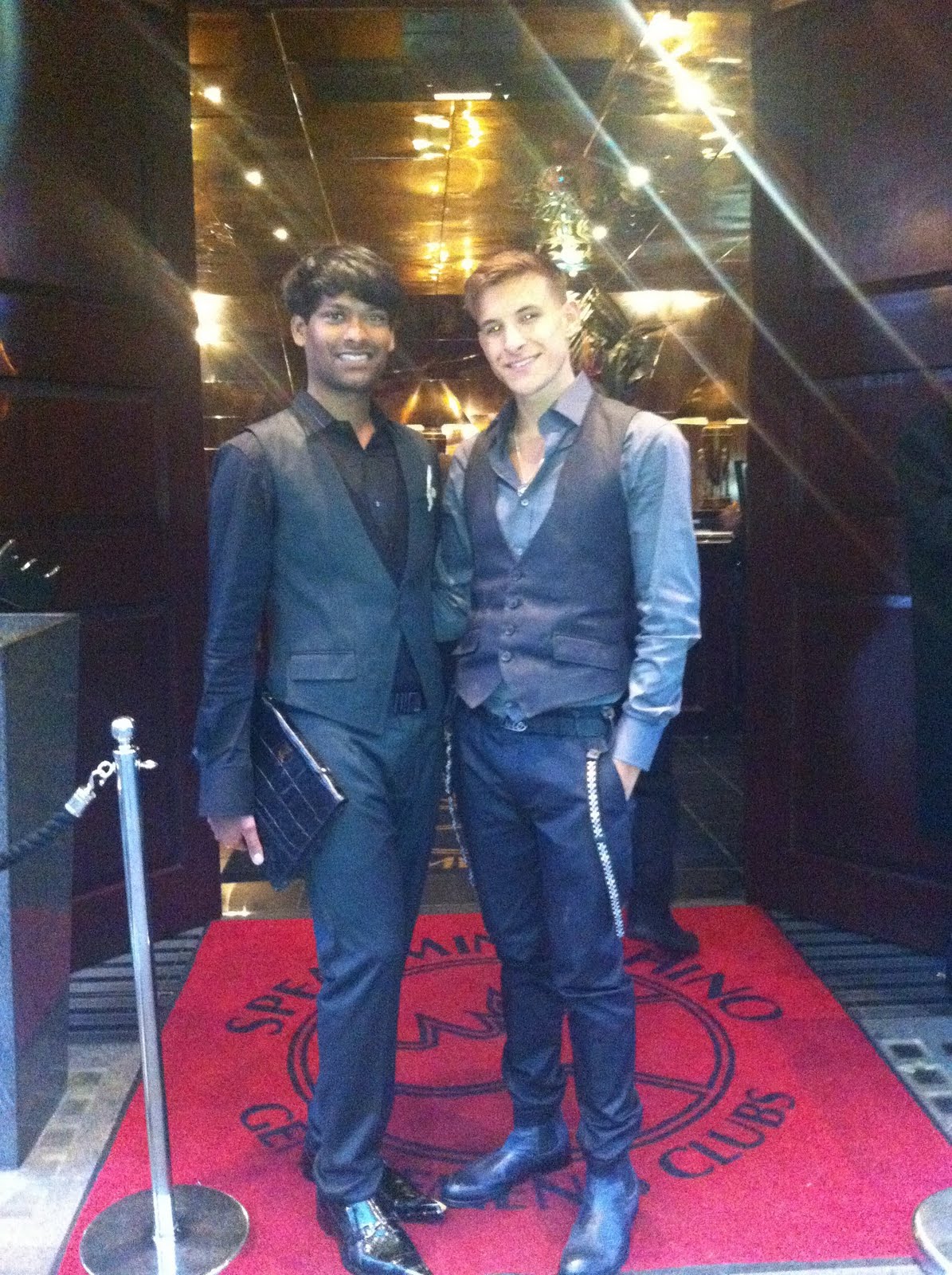 Socialites Emmanuel Ray & Philippe Ashfield.