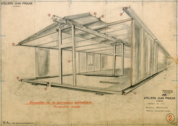 Waooh ! : 3e - HDA - La maison Prouvé - Jean Prouvé NANCY 1954