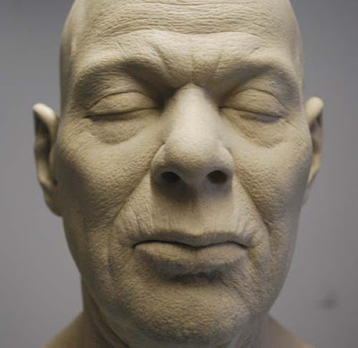 sculpturemoulds: Hyper-realistic Reconstructed Busts in Silicone.