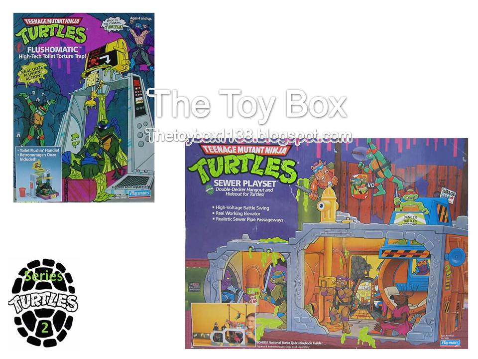 The Toy Box: Teenage Mutant Ninja Turtles: 1988 and 1989 (Playmates Toys)