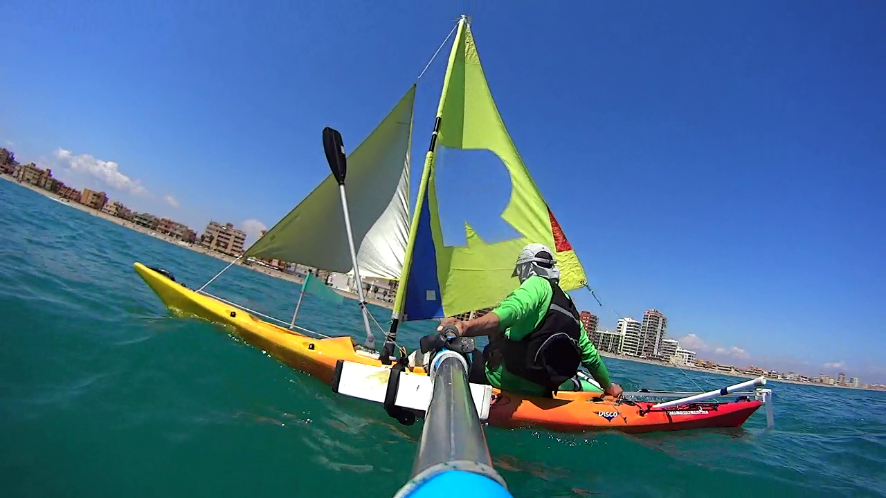 Kayak Fishing Sensations: DISCOVELY COMPACT. KAYAK A VELA