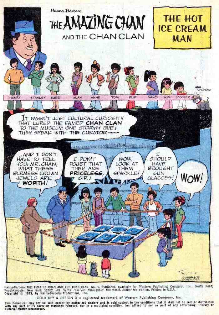 Amazing Chan and the Chan Clan #1 - 1st issue - Pencil Ink