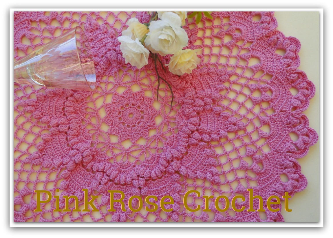 Pink Rose Crochet: Golinha de Abacaxi Pineapple Neck Warmer Pattern