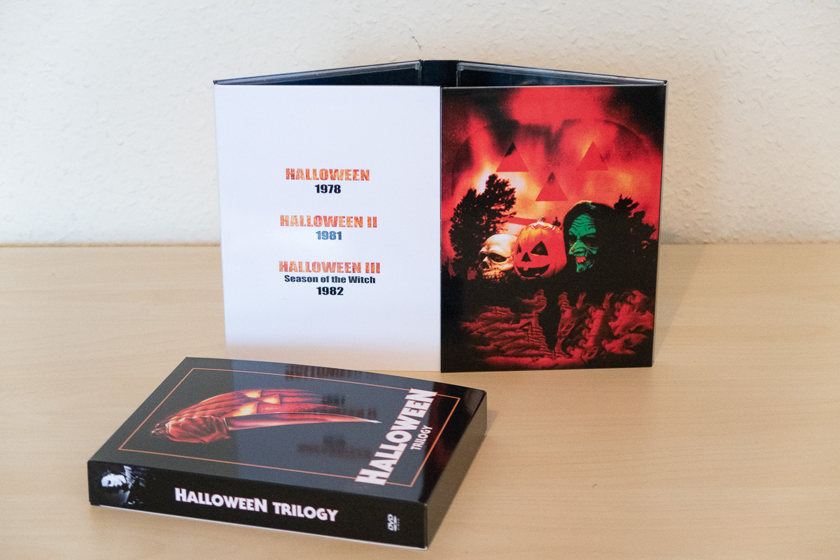 Digipack tervezet: Halloween Trilogy (Digipack)