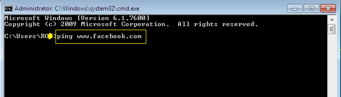Find Ip Address Of A Website Using Command Prompt Tips