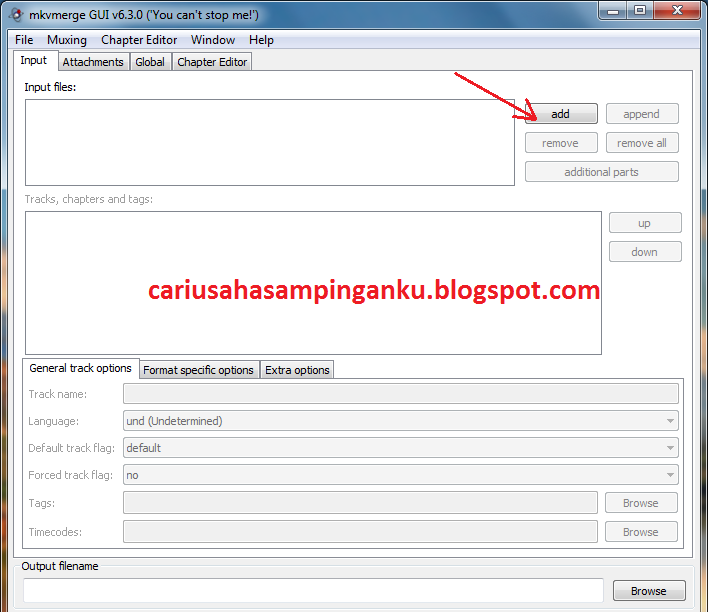 Cara menggunakan mkvmerge gui - wifilas