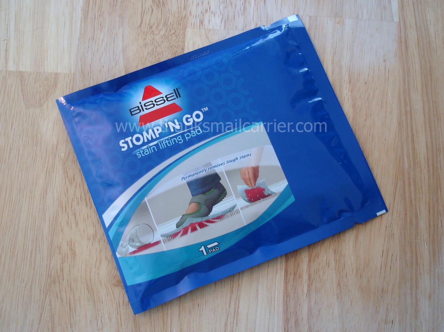 Thanks, Mail Carrier | BISSELL Stomp N' Go Stain Lifting Pads {Review}