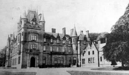 Tour Scotland: Old Photograph Stichill House Scotland