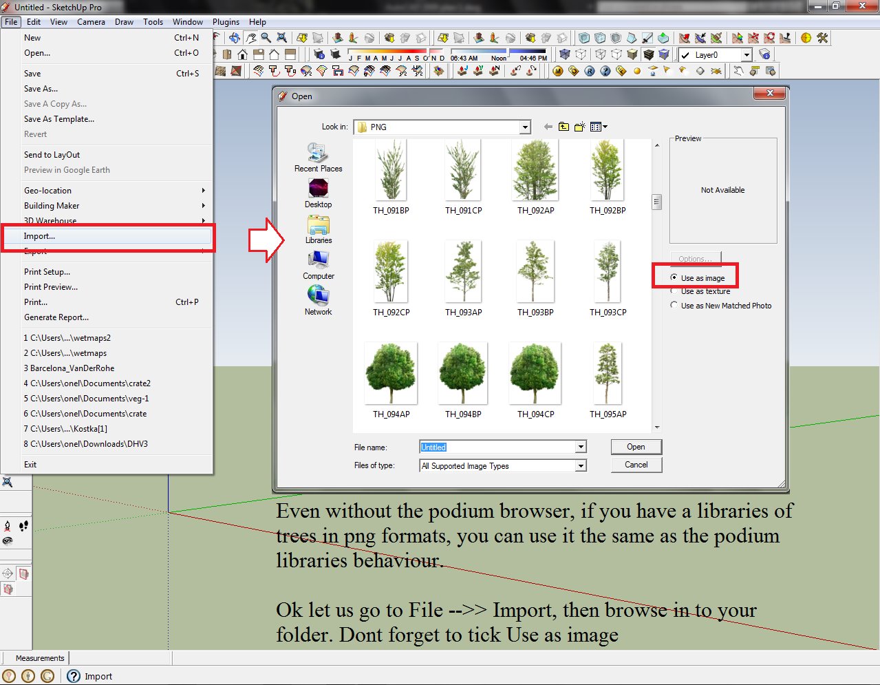 Informasi Hlaap!!: TUTORIAL POHON rendering dan semak di 2D DENGAN ...