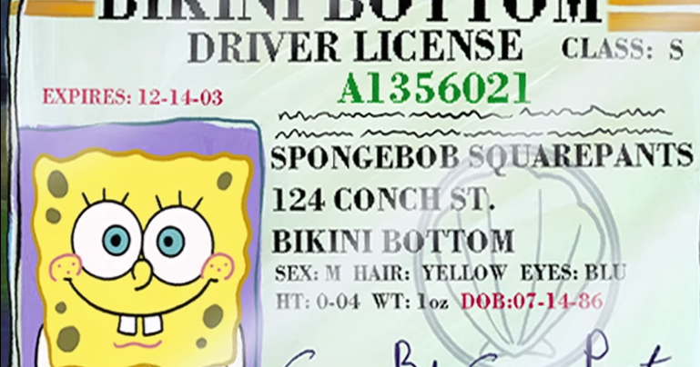 NickALive!: On This Day in 1986 | SpongeBob SquarePants Was Born ...