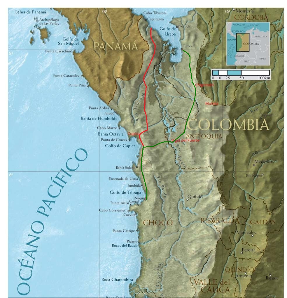 godues: Alternativa verde para el ferrocarril del Chocó biogeográfico