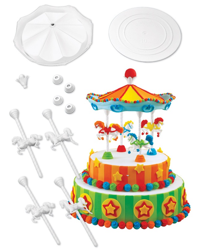 Thanks, Mail Carrier | Wilton Carousel Cake Set {Review & Giveaway - 3 ...