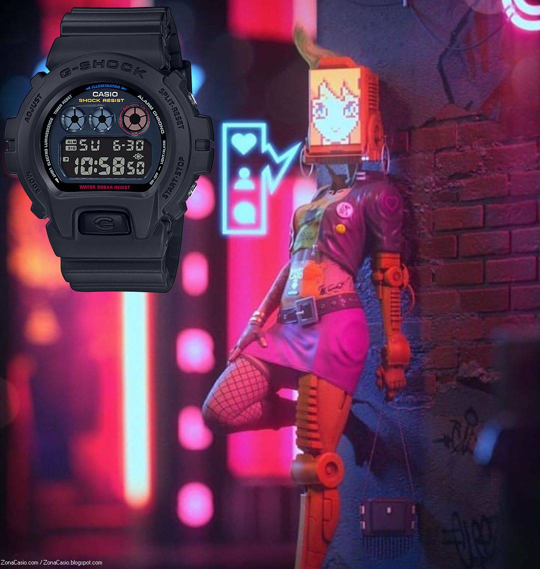 Zona Casio: Mezcla de techno y ciberpunk en las Neo Tokyo Series