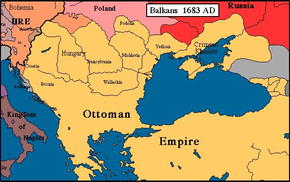 Middle Ages: Ottoman Empire and the Balkan