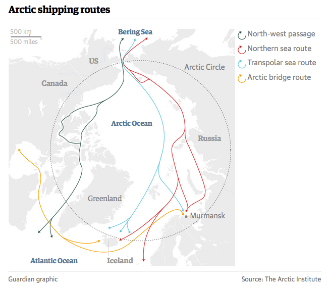 GeoGarage blog: Arctic shipping passage 'still decades away'