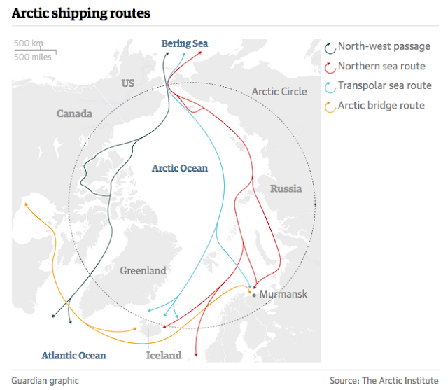 GeoGarage blog: Arctic shipping passage 'still decades away'