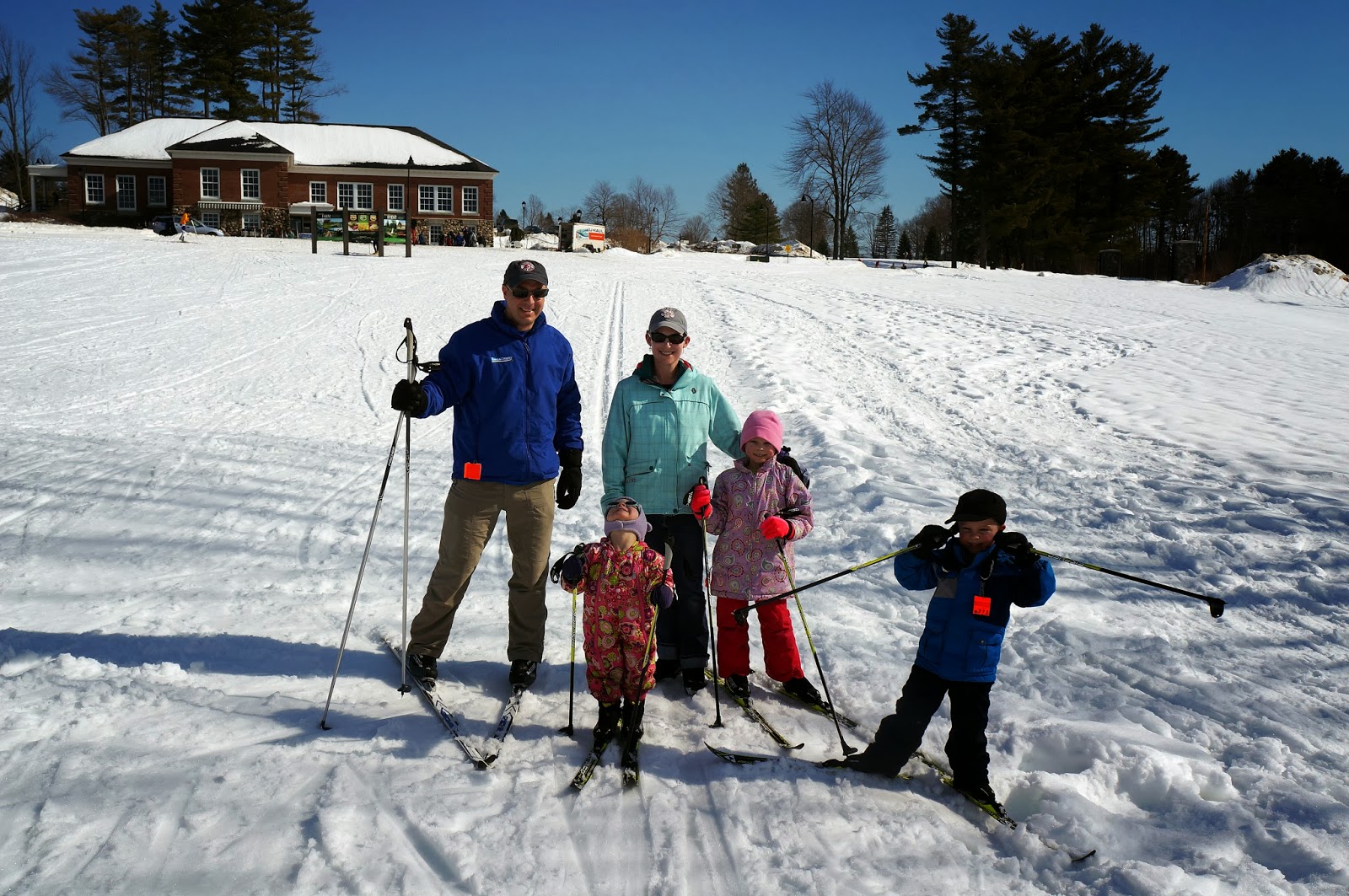 The Little Legers: Cross Country Skiing at Pineland Farms