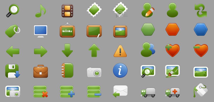 Consejos Blogger: Cuatro packs de íconos pequeños
