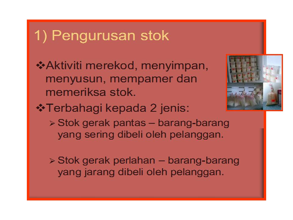 KHB - ERT: PENGURUSAN STOK