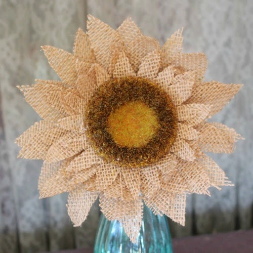 20 North Ora: Burlap Sunflowers