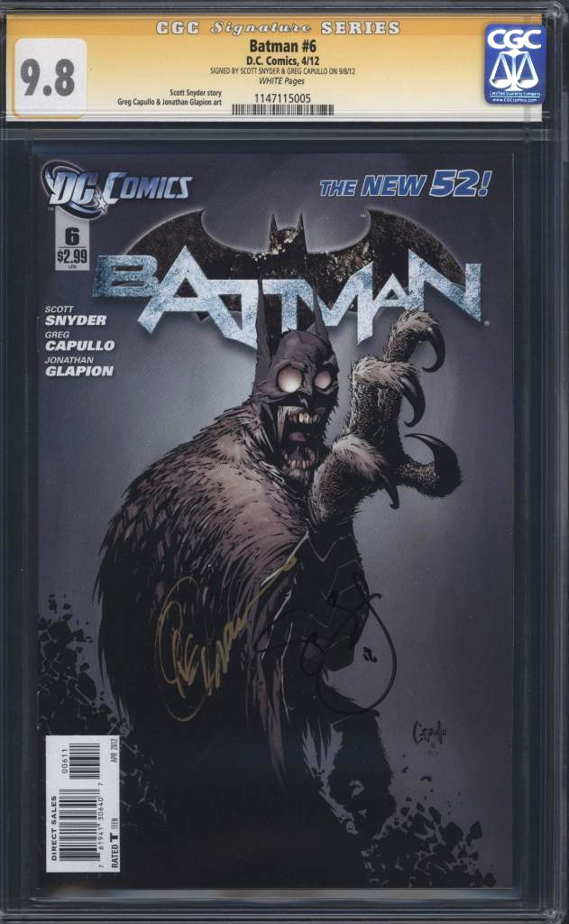 Graded Key Comics: Batman New 52 Keys