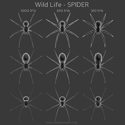 Polygonmaker: SPIDERS!