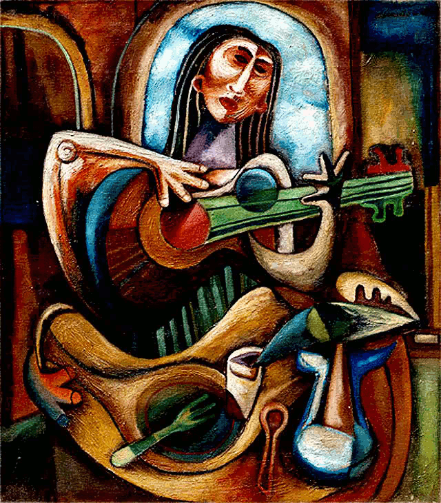 Mi Mundo Artístico: GIF Animado sobre obra artística de Mario Carreño