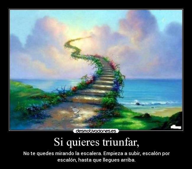 Superación Personal: ¿CÓMO TRIUNFAR EN LA VIDA?