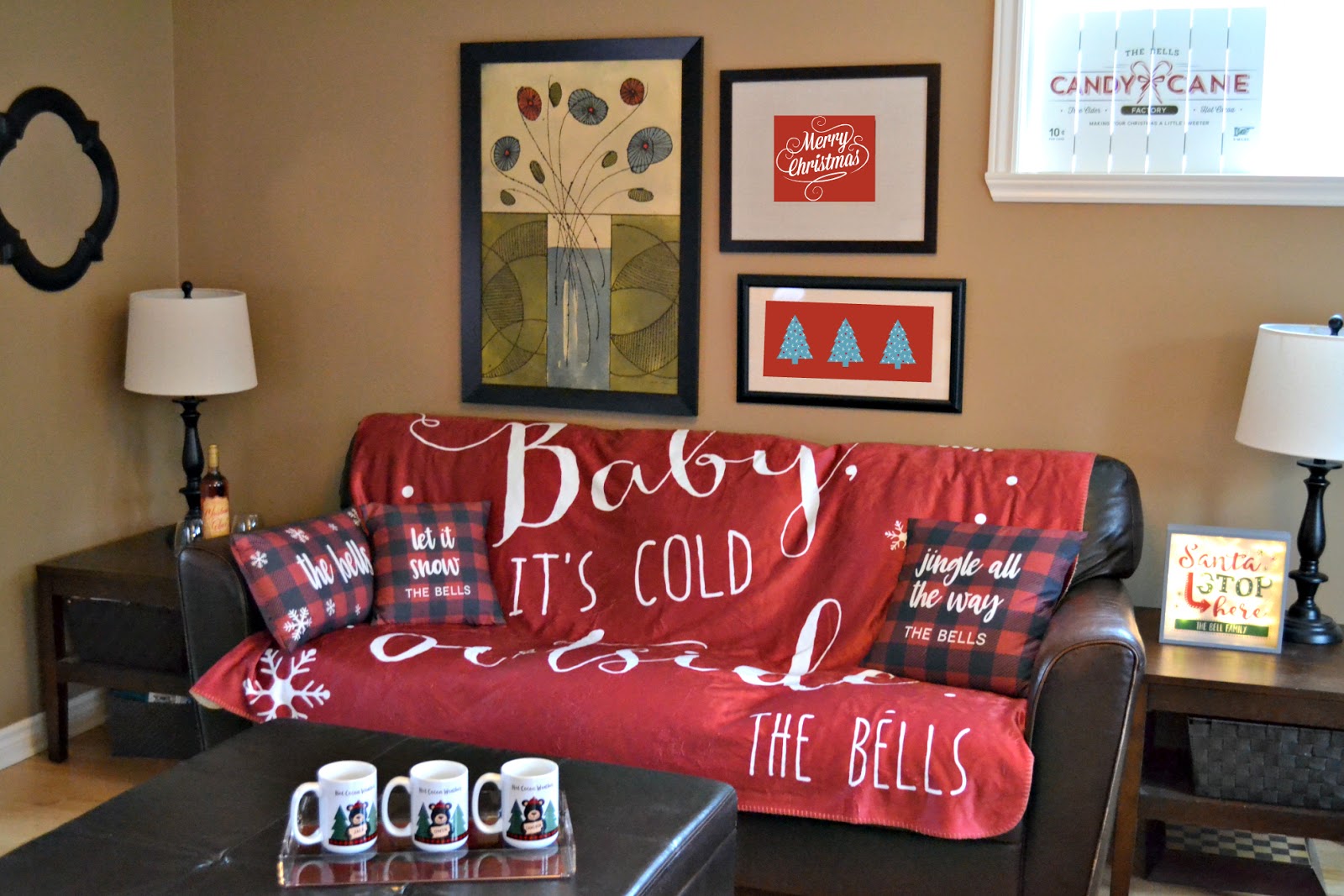 East Coast Mommy: Using Personalized Home Decor to Decorate for the ...